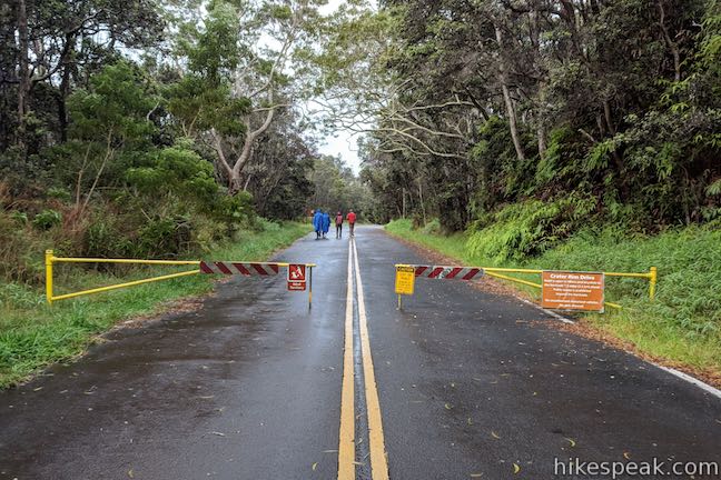 Crater Rim Drive to Keanakāko‘i Crater and Overlook Trail in Hawai‘i ...