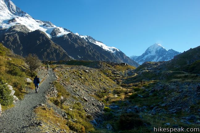 Kea Point in Aoraki Mount Cook National Park