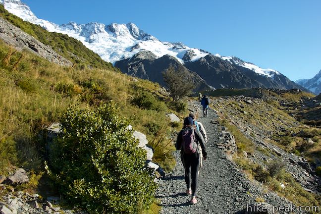 Kea Point in Aoraki Mount Cook National Park