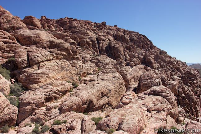 Calico I & Calico II in the Calico Hills in Red Rock Canyon National ...