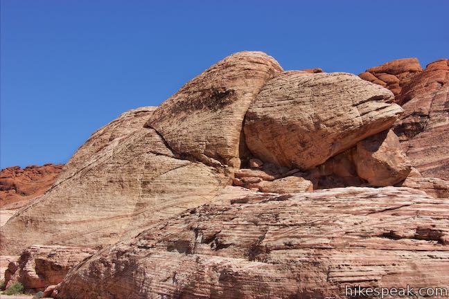 Calico I & Calico II in the Calico Hills in Red Rock Canyon National ...