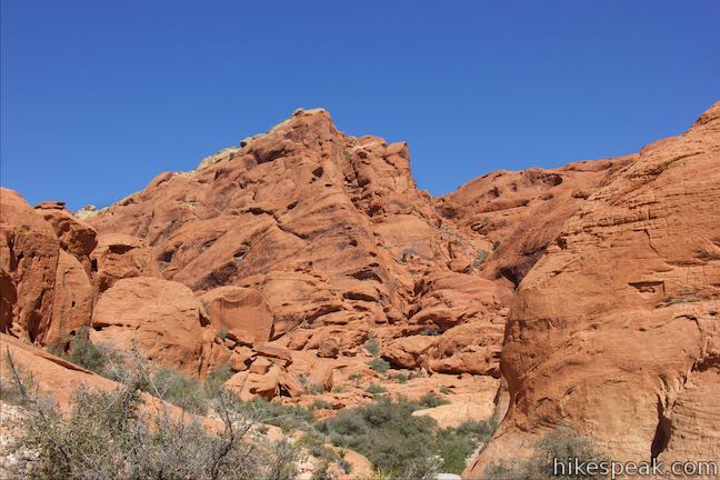 Calico I & Calico II in the Calico Hills in Red Rock Canyon National ...