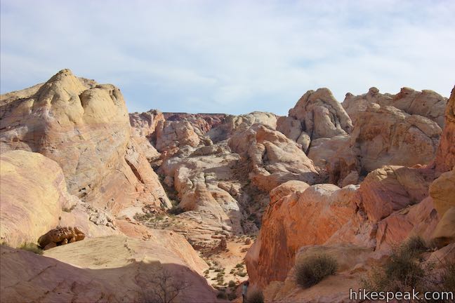 White Domes Trail in Valley of Fire State Park