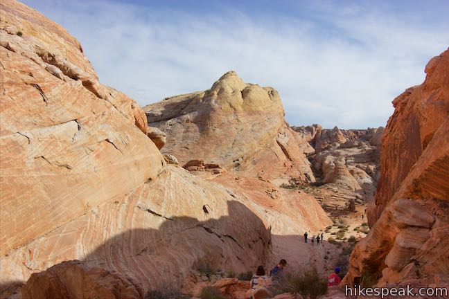 White Domes Trail in Valley of Fire State Park