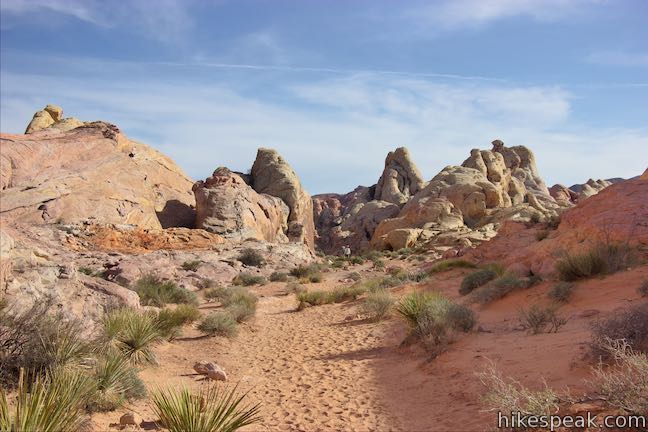 White Domes Trail in Valley of Fire State Park