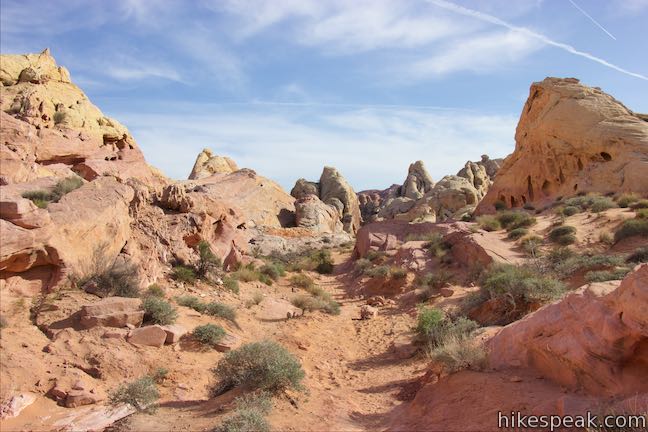 White Domes Trail | Valley of Fire | Hikespeak.com