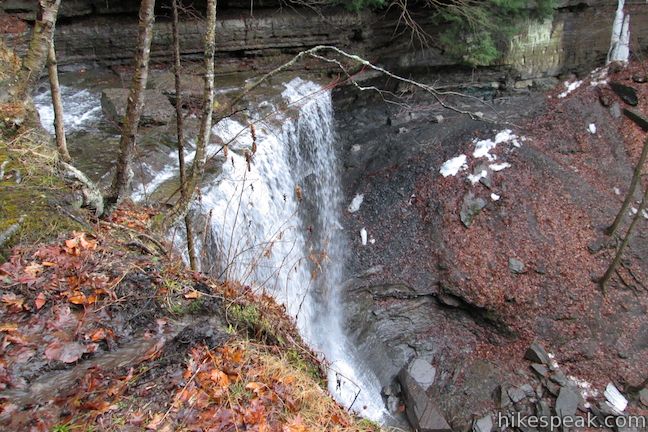 Tinker Falls Trail | Labrador Hollow Unique Area | New York | Hikespeak.com