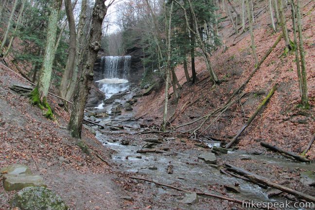 Tinker Falls Trail | Labrador Hollow Unique Area | New York | Hikespeak.com