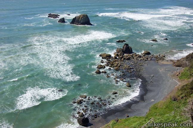 Ecola Point to Indian Beach in Ecola State Park