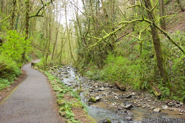 Lower Macleay Trail to Stone House (Witch’s Castle) in Forest Park ...