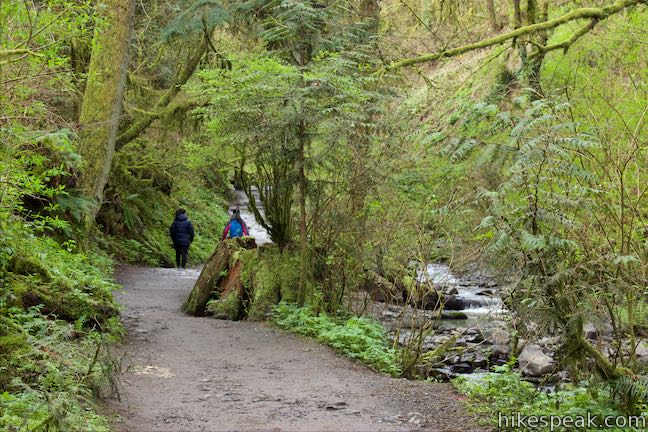 Lower Macleay Trail to Stone House (Witch’s Castle) in Forest Park ...
