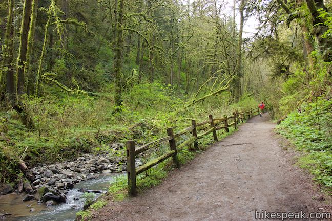 Lower Macleay Trail to Stone House (Witch’s Castle) in Forest Park ...
