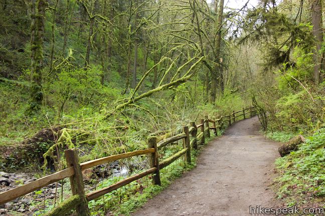 Lower Macleay Trail to Stone House (Witch’s Castle) in Forest Park ...