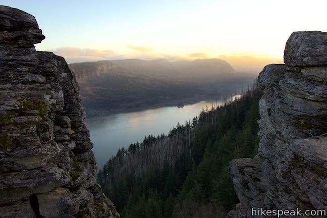 Angel’s Rest in Columbia River Gorge