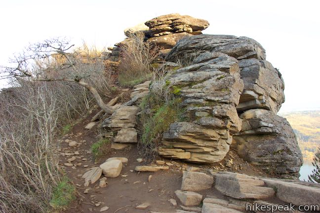 Angel’s Rest in Columbia River Gorge