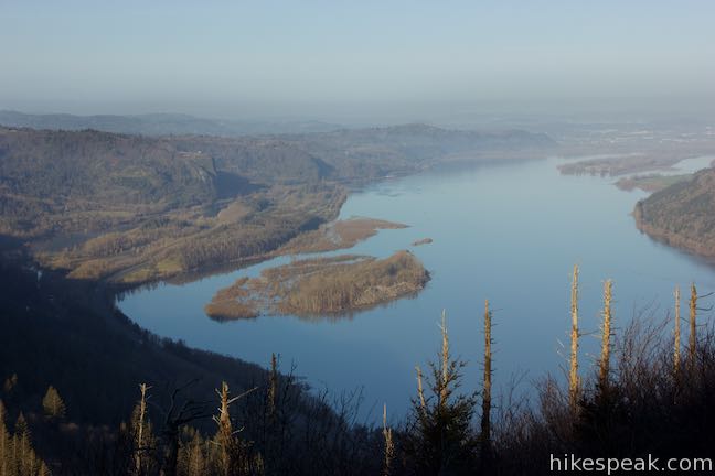 Angel’s Rest in Columbia River Gorge