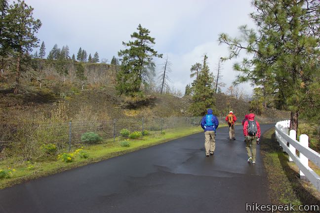 Mosier Twin Tunnels via Historic Columbia River Highway State Trail in ...