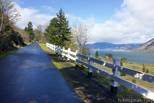 Mosier Twin Tunnels via Historic Columbia River Highway State Trail in ...