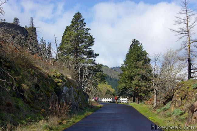 Mosier Twin Tunnels via Historic Columbia River Highway State Trail in ...