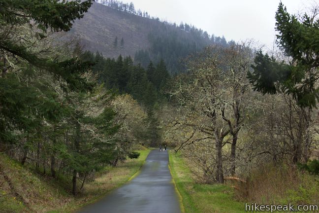Mosier Twin Tunnels via Historic Columbia River Highway State Trail in ...