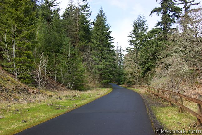 Mosier Twin Tunnels via Historic Columbia River Highway State Trail in ...