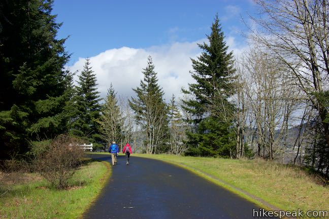 Mosier Twin Tunnels via Historic Columbia River Highway State Trail in ...