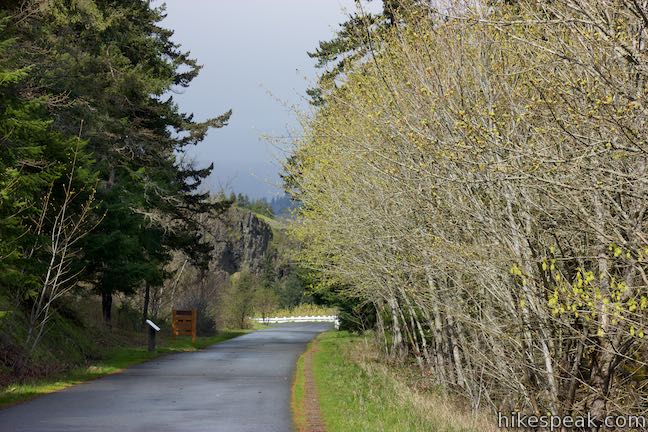 Mosier Twin Tunnels via Historic Columbia River Highway State Trail in ...
