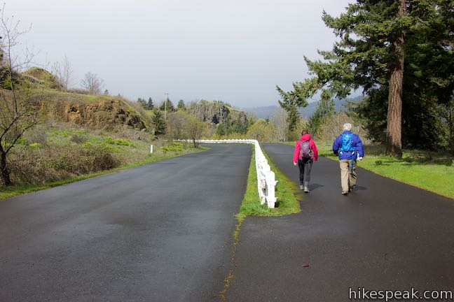 Mosier Twin Tunnels via Historic Columbia River Highway State Trail in ...