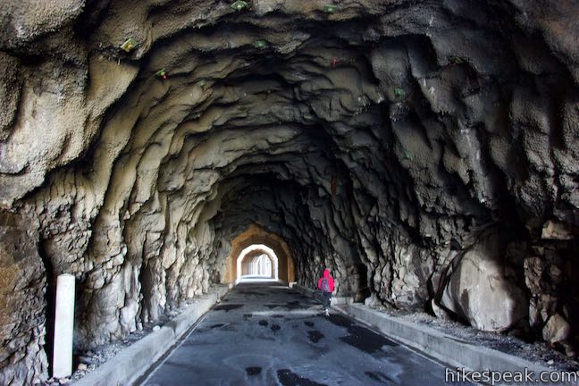 Mosier Twin Tunnels via Historic Columbia River Highway State Trail in ...