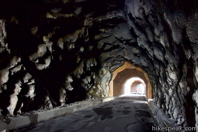 Mosier Twin Tunnels via Historic Columbia River Highway State Trail in ...