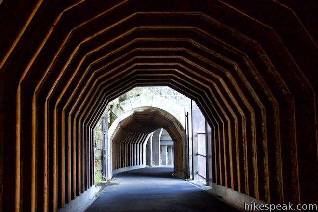 Mosier Twin Tunnels via Historic Columbia River Highway State Trail in ...