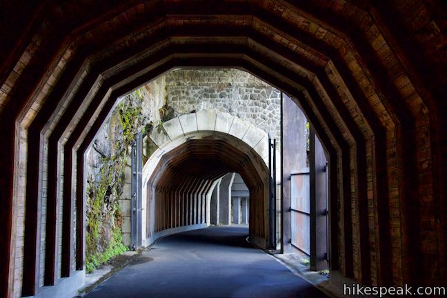 Mosier Twin Tunnels via Historic Columbia River Highway State Trail in ...