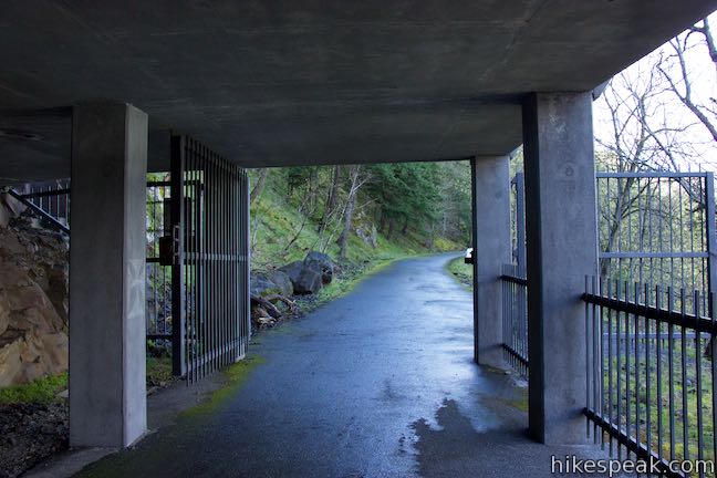 Mosier Twin Tunnels via Historic Columbia River Highway State Trail in ...