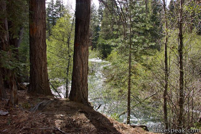 Moraine Trail to Fallen Leaf Lake in Lake Tahoe Basin National Forest Lands