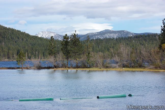 Moraine Trail to Fallen Leaf Lake in Lake Tahoe Basin National Forest Lands