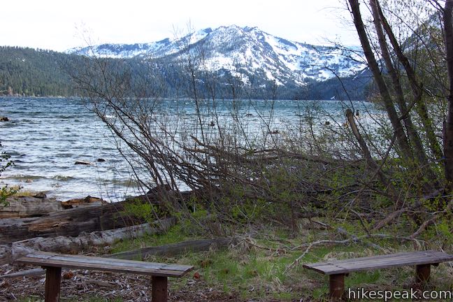 Moraine Trail to Fallen Leaf Lake in Lake Tahoe Basin National Forest Lands