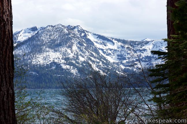 Moraine Trail to Fallen Leaf Lake in Lake Tahoe Basin National Forest Lands