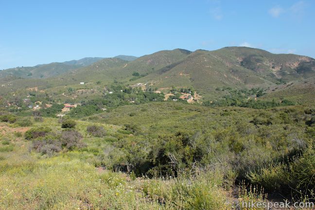 El Cariso Nature Trail in the Santa Ana Mountains