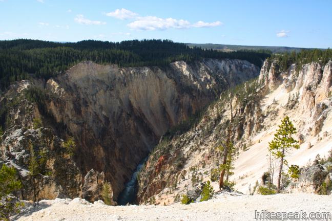 North Rim Trail | Grand Canyon of the Yellowstone | Yellowstone ...