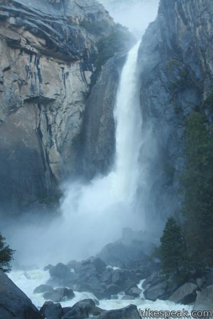 Lower Yosemite Fall Trail | Yosemite | Hikespeak.com