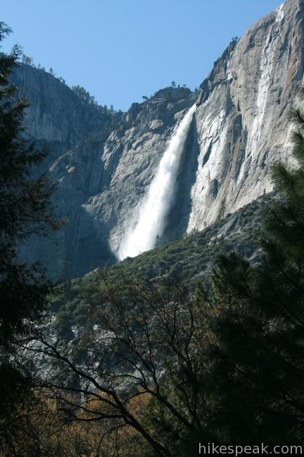Lower Yosemite Fall Trail | Yosemite | Hikespeak.com