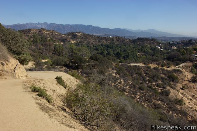 Griffith Observatory via East Observatory Trail in Griffith Park