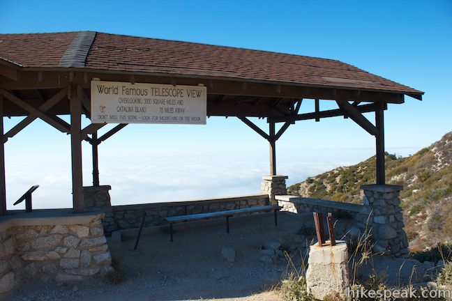Mount Lowe Road to Inspiration Point and Mount Lowe Trail Camp in the ...