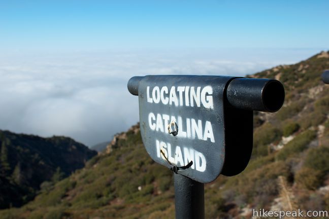 Mount Lowe Road to Inspiration Point and Mount Lowe Trail Camp in the ...